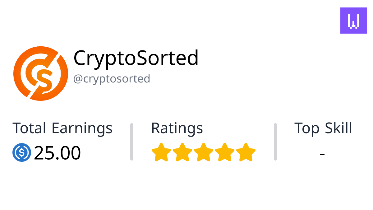 CryptoSorted | Gibwork
