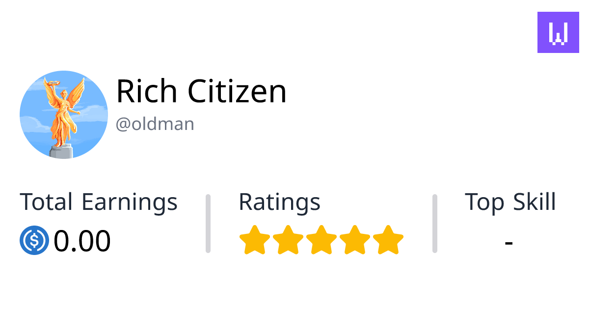 Rich Citizen | Gibwork